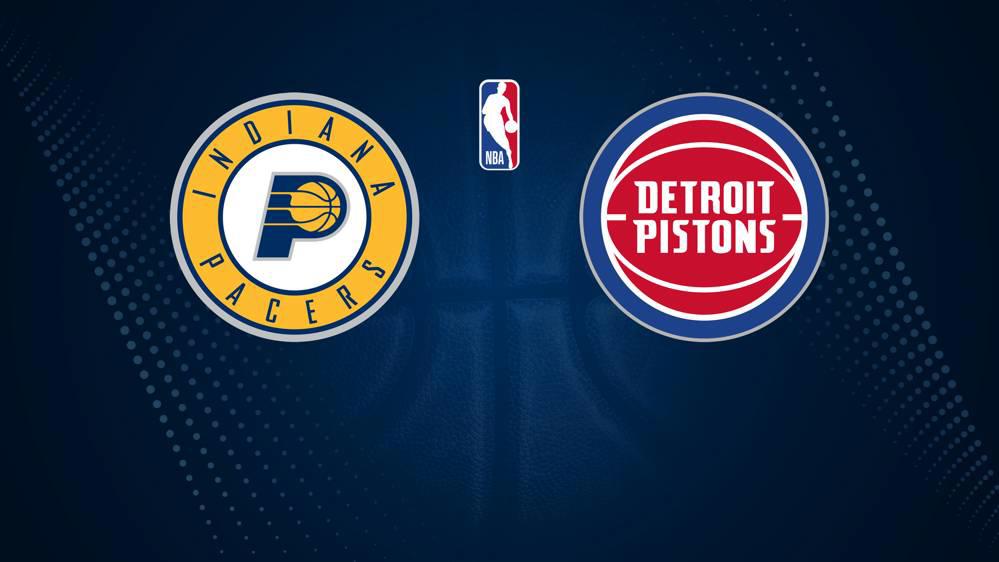 How to Watch the Pacers vs. Pistons Game: Streaming & TV Channel Info ...